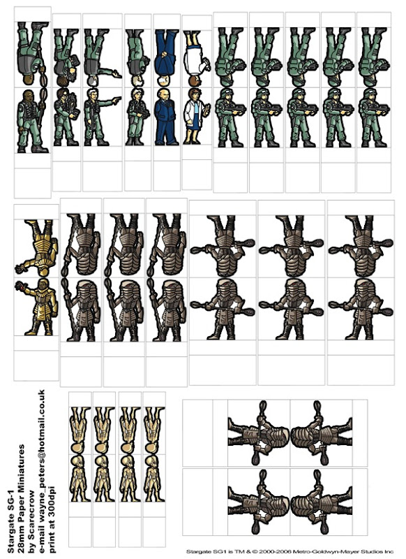 Miniaturas de Papel - La Cueva del Lobo